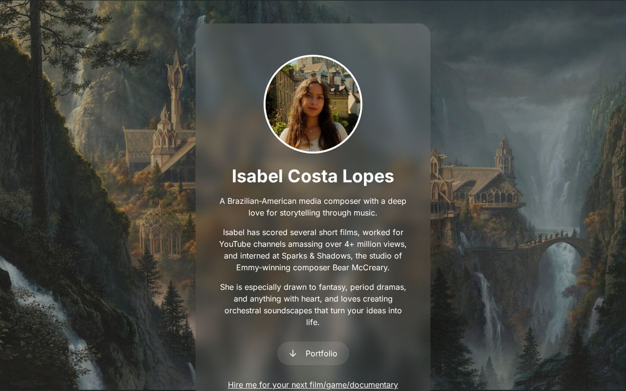 Isabel Costa Lopes - Portfolio
